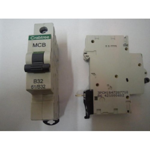 Crabtree Starbreaker 61/B32 32a Single Pole Mcb